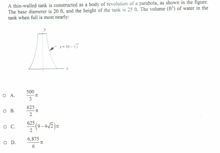 Solved k is constructed as a body of revolution of a | Chegg.com