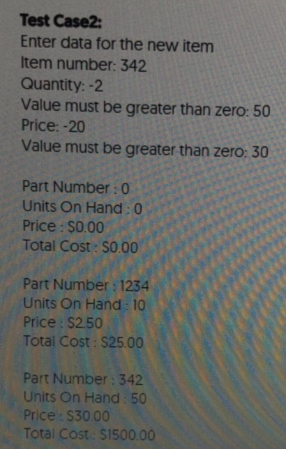 Solved 7 Inventory Class Design an Inventory class that can | Chegg.com