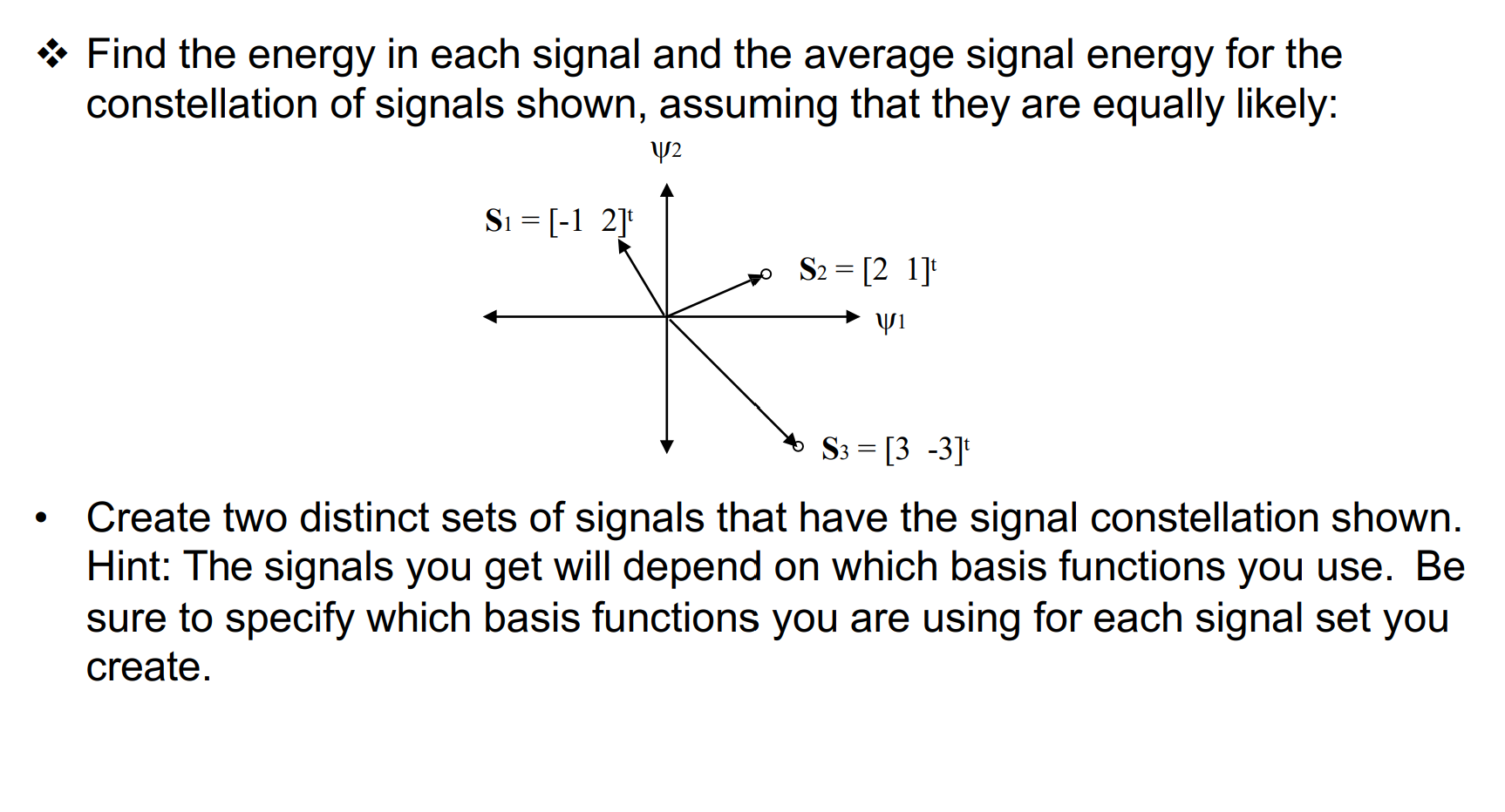 Solved Find the energy in each signal and the average signal | Chegg.com
