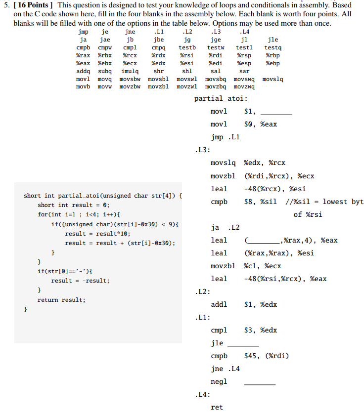 This question is designed to test your knowledge of | Chegg.com