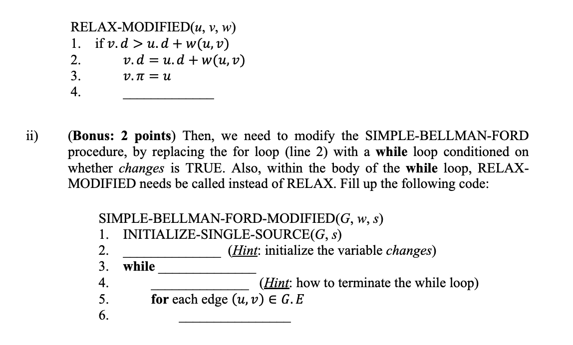 Solved d) (1 + 2 points) Based on the observation on | Chegg.com