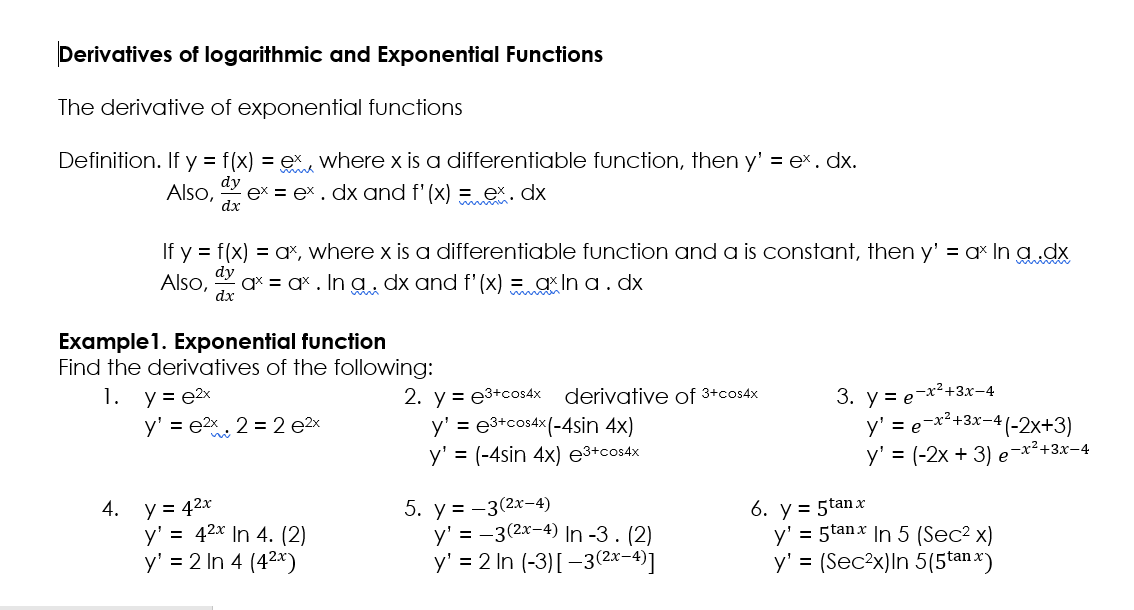 Solved Activity 6. Exponential functions Find the | Chegg.com