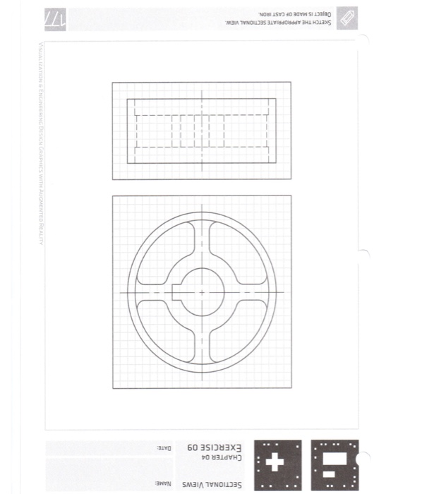 Solved SECTIONAL VIEWSNAME CHAPTER 04 EXERCISE 09 DATE: | Chegg.com