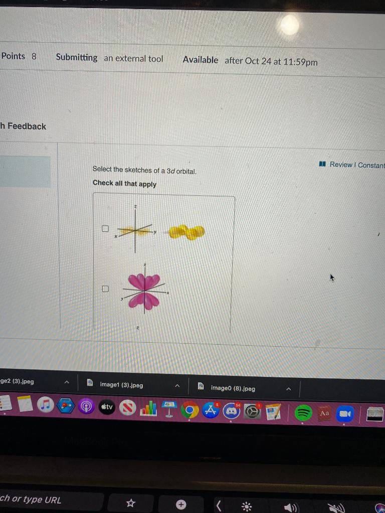 Solved Points 8 Submitting an external tool Available after | Chegg.com