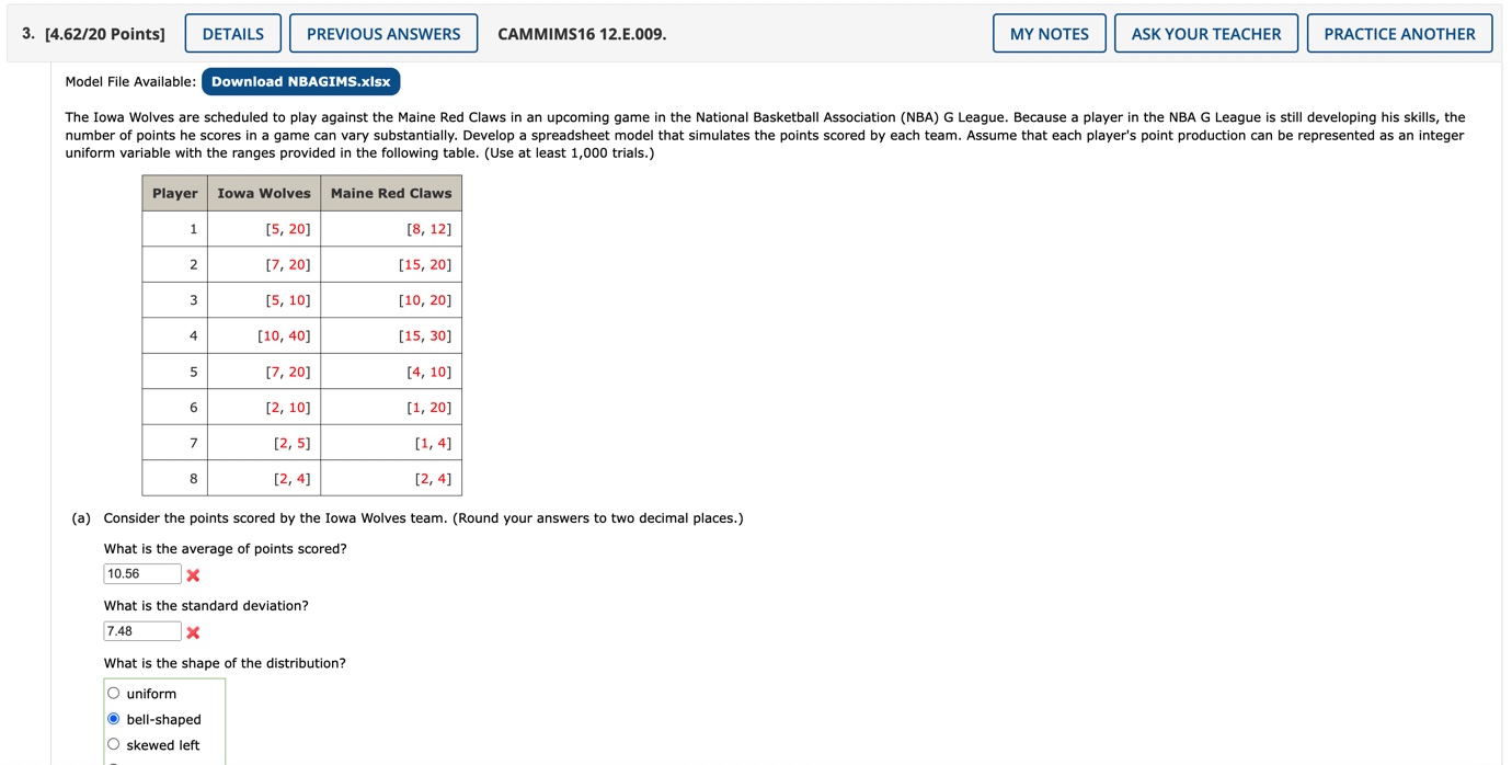 Solved uniform variable with the ranges provided in the | Chegg.com
