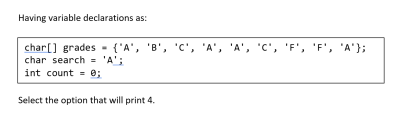 Having Variable Declarations As For Int