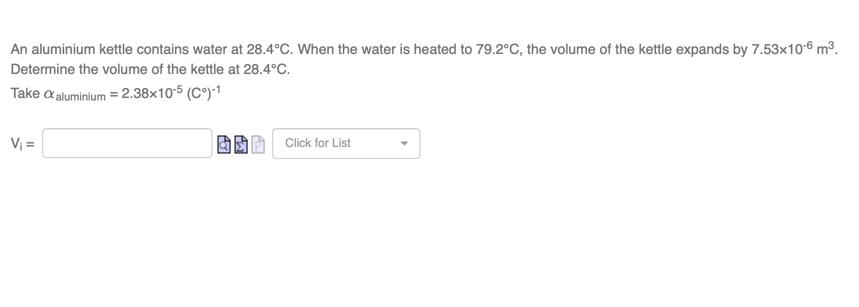 Solved An aluminium kettle contains water at 28.4∘C. When | Chegg.com