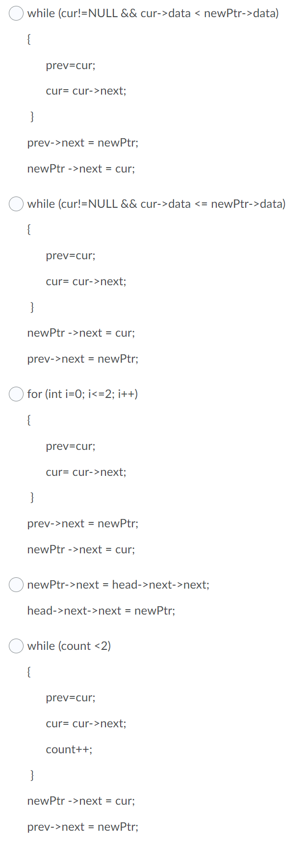 Solved In the linked list shown below, head and tail are two | Chegg.com