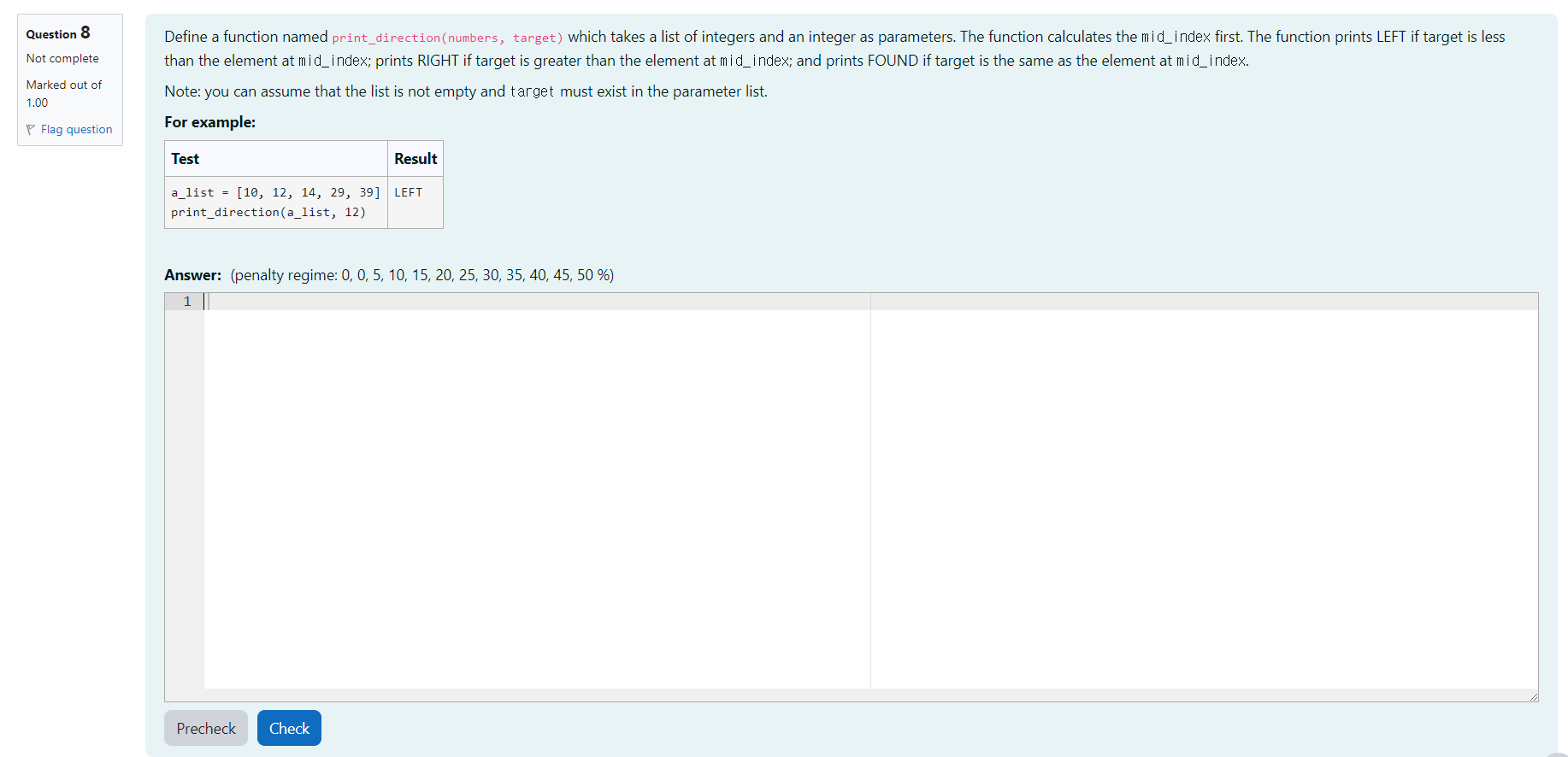 Solved Define a function named print_direction (numbers, | Chegg.com Solved Define a function named print_direction (numbers, | Chegg.com