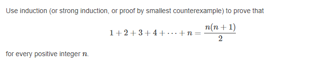 Solved Use induction (or strong induction, or proof by | Chegg.com