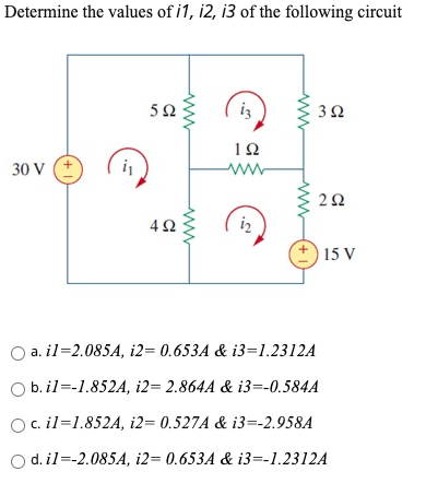 Solved Using mesh analysis, find the current flow through | Chegg.com