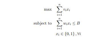 Solved The "backpack" problem (Knapsack Problem - KP) | Chegg.com
