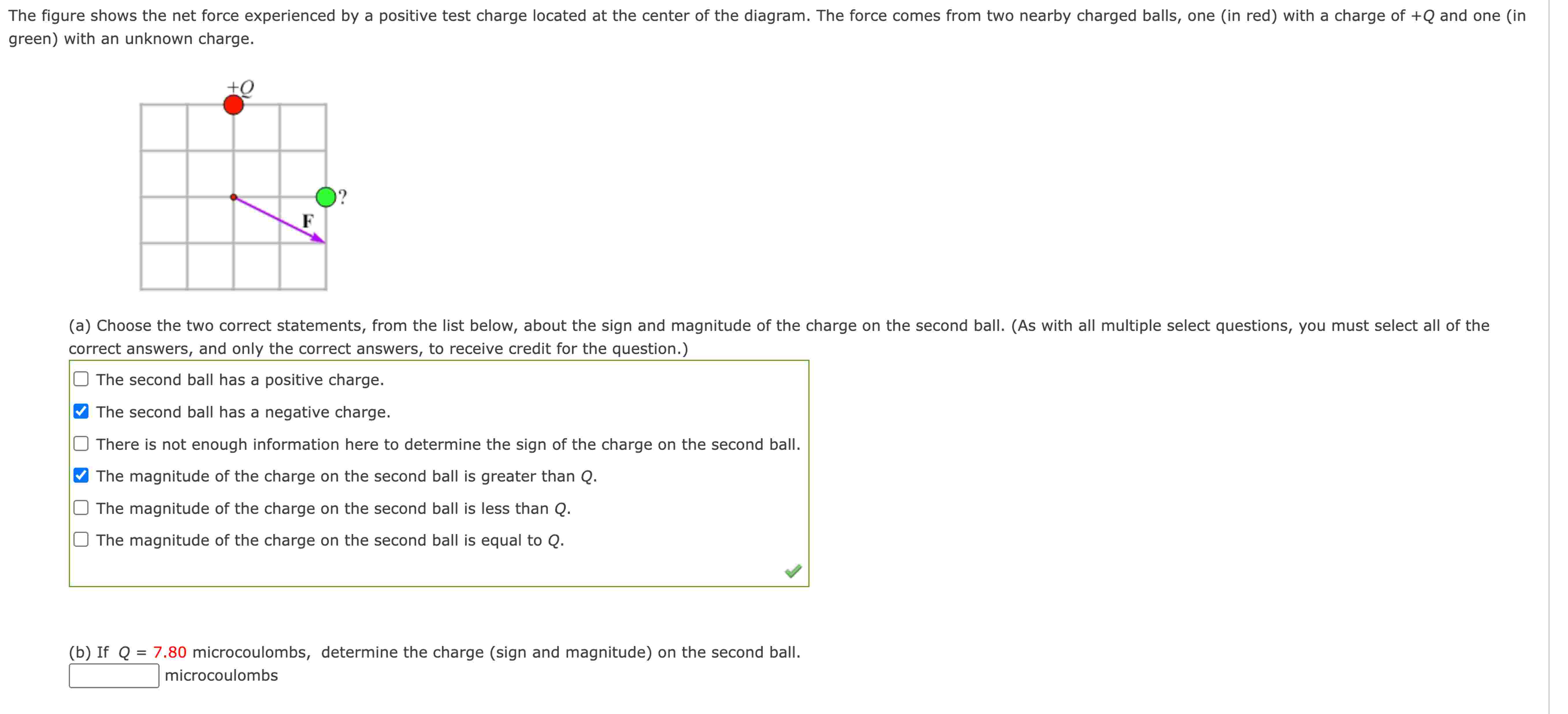 The figure shows the net force experienced by a | Chegg.com