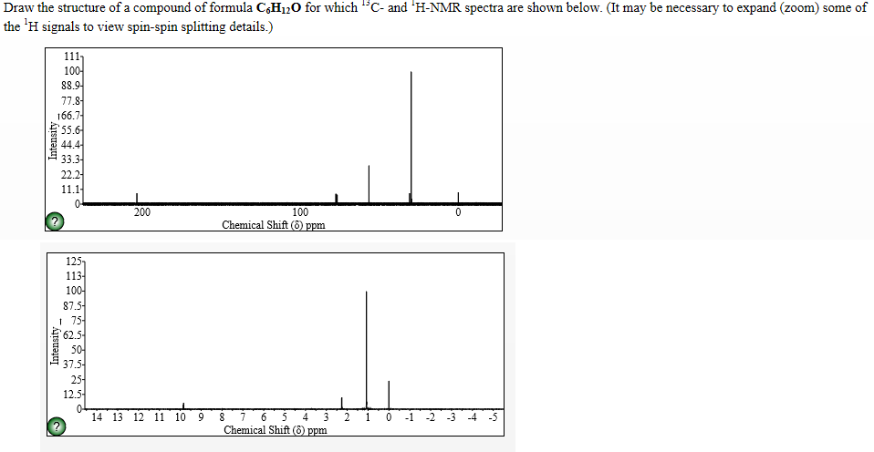 Solved Draw the structure of a compound of formula C6H120 | Chegg.com