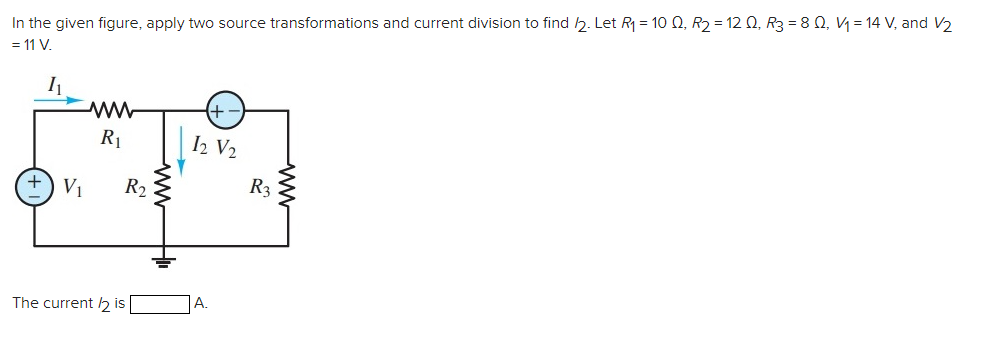 Solved In the given figure, apply two source transformations | Chegg.com