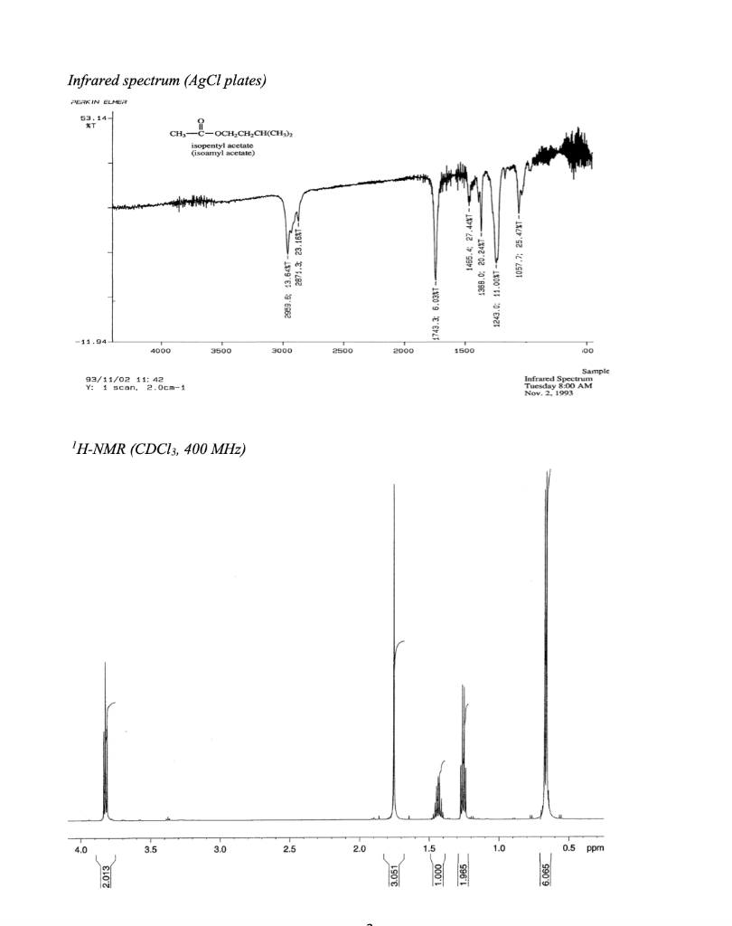 Solved Experiment 8: Fischer Esterification (Data Sheet) | Chegg.com