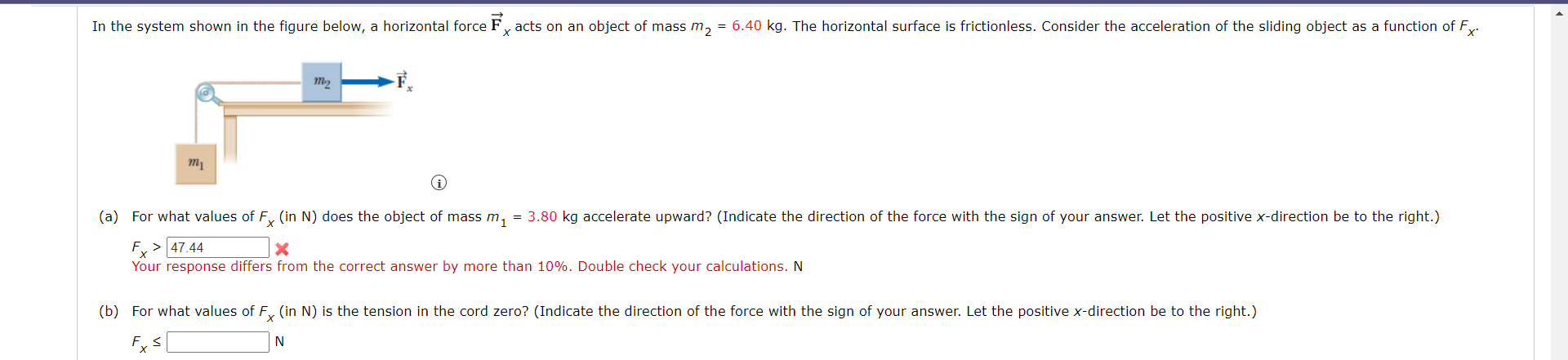 Solved Your response differs from the correct answer by more | Chegg.com