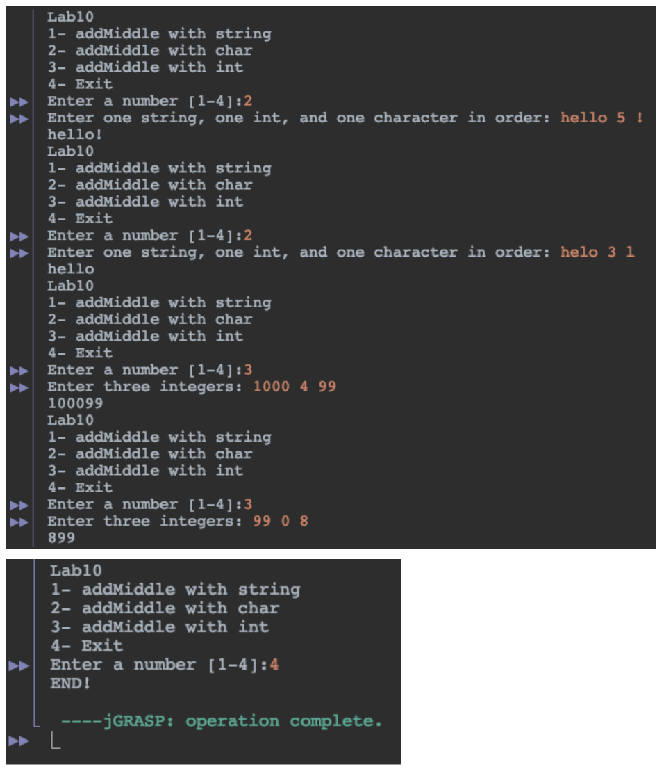 Solved Part 1 9 Points Overloading Methods 1 Create A 2403
