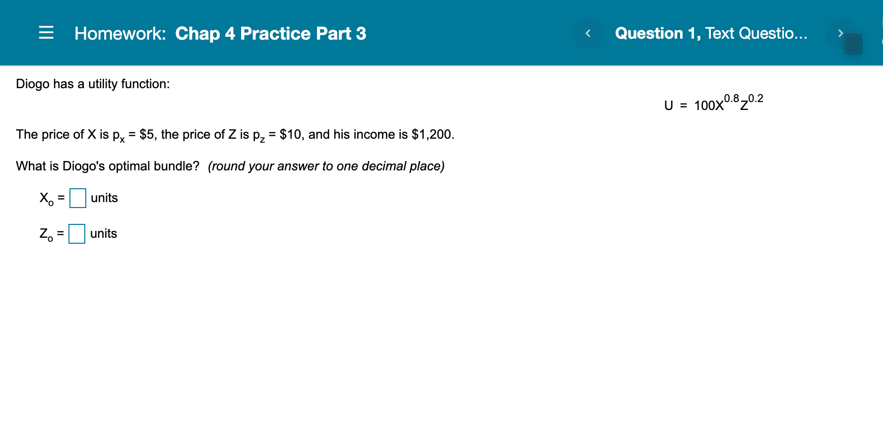Solved = Homework: Chap 4 Practice Part 3