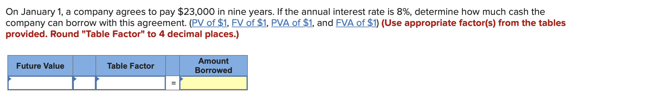 Solved Mike Derr Company expects to earn 8% per year on an | Chegg.com