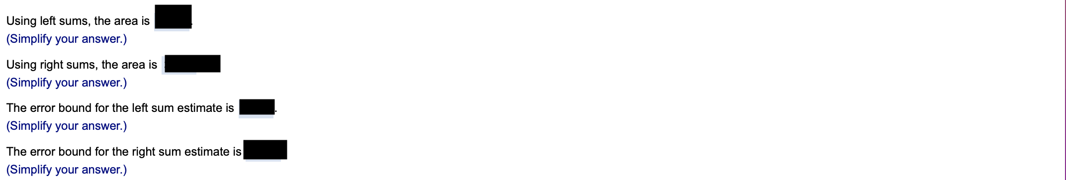 Solved Read the instructions carefully and give exact | Chegg.com