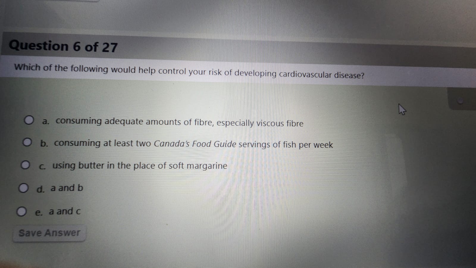 Solved Question 6 ﻿of 27Which of the following would help | Chegg.com