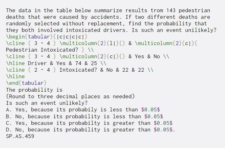 Solved The data in the table below summarize results trom | Chegg.com
