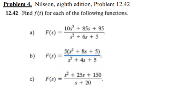 Solved Problem 4. Nilsson, eighth edition, Problem 12.42 | Chegg.com