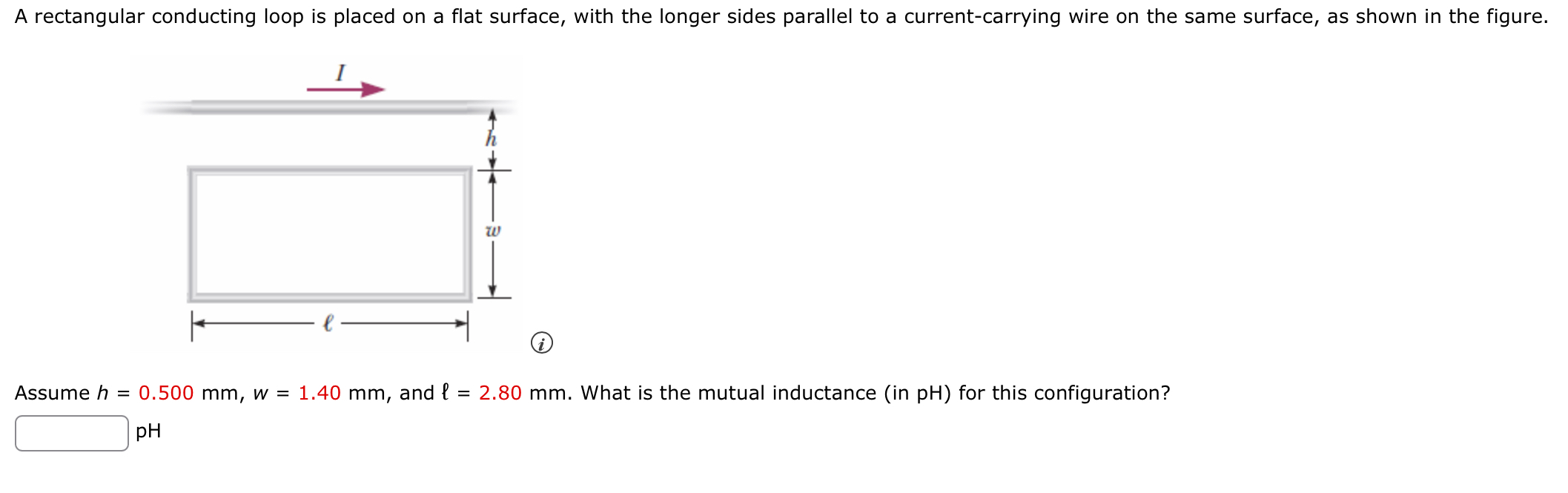 Solved A rectangular conducting loop is ﻿placed on ﻿a flat | Chegg.com