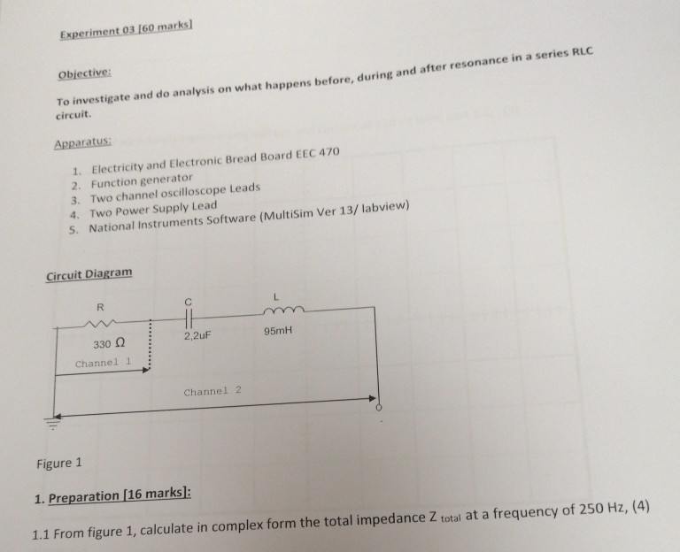 Solved Draw waveforms representing voltage and current at | Chegg.com