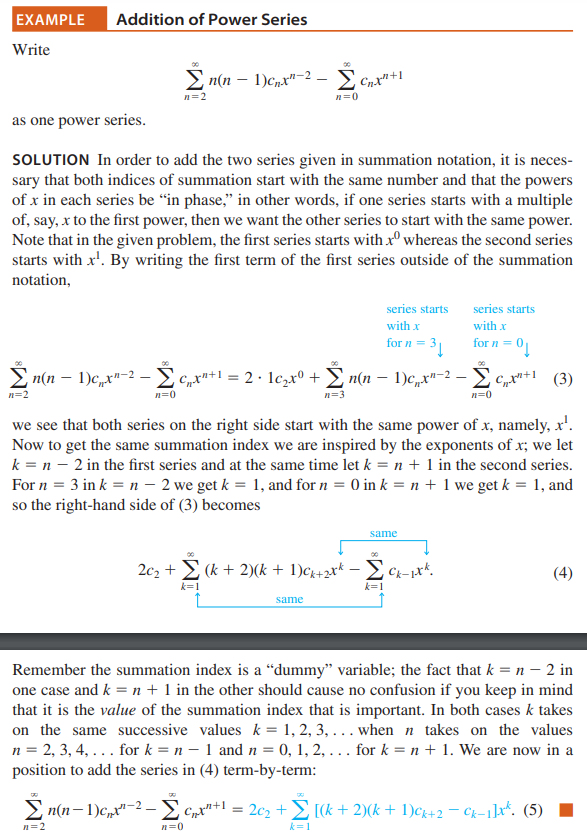 Solved Proceed as in this example to rewrite the given | Chegg.com