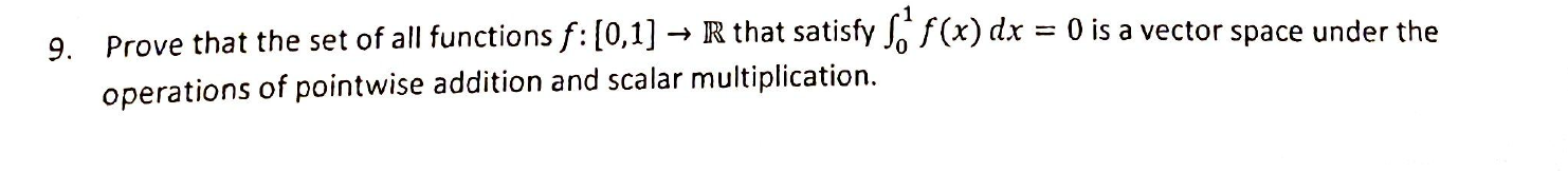 Solved Prove That The Set Of All Functions F [0 1]→r That