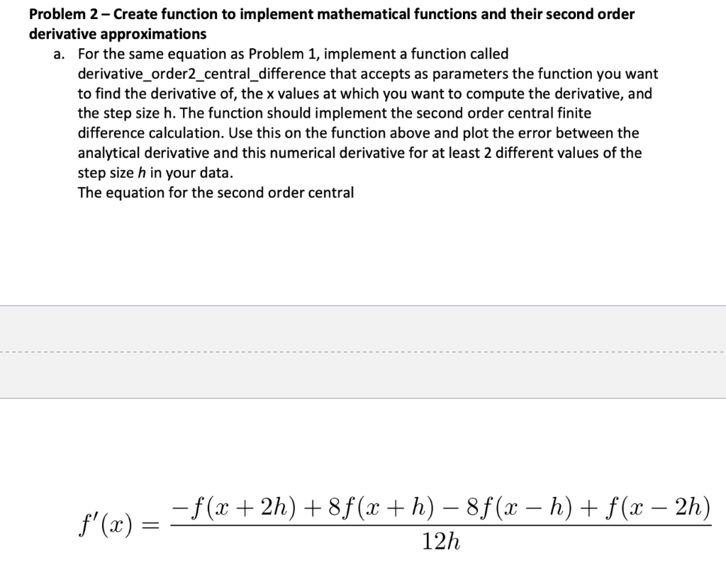 Solved 1 y = f(x) sin(x4) x3 Problem 2 - Create function | Chegg.com