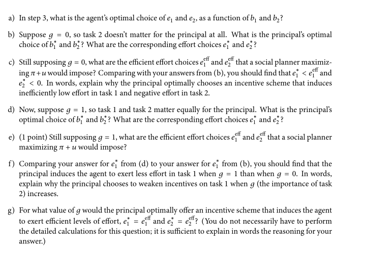Solved Question 2 In this question, we'll consider a model | Chegg.com