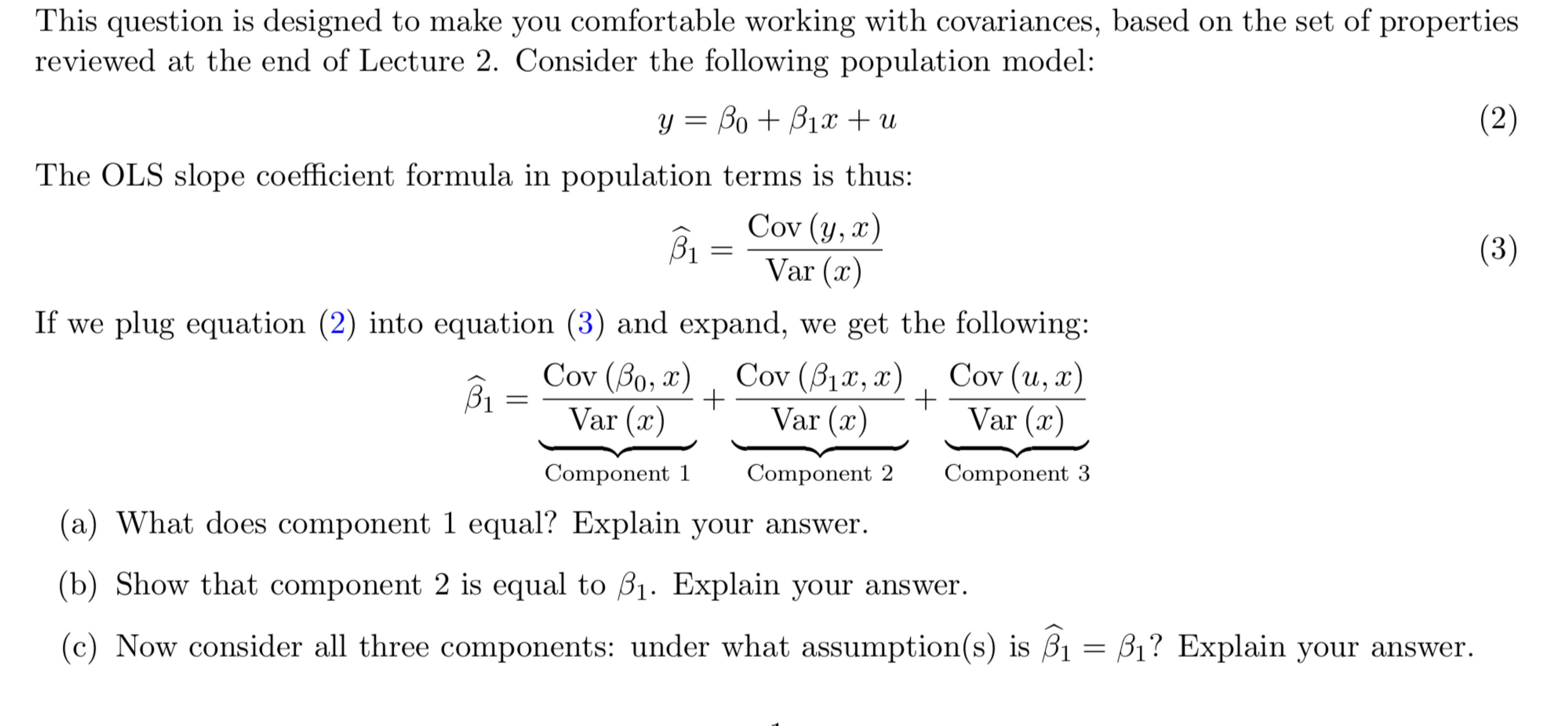 Solved This question is designed to make you comfortable | Chegg.com