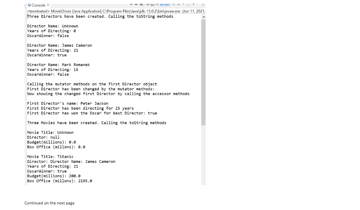 Solved write a programming java Purpose of the Project to | Chegg.com