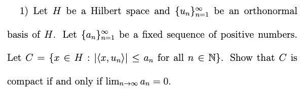 Solved Correction: instead of if and only if, its just an if | Chegg.com