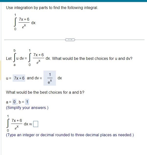 Solved Use integration by parts to find the following | Chegg.com