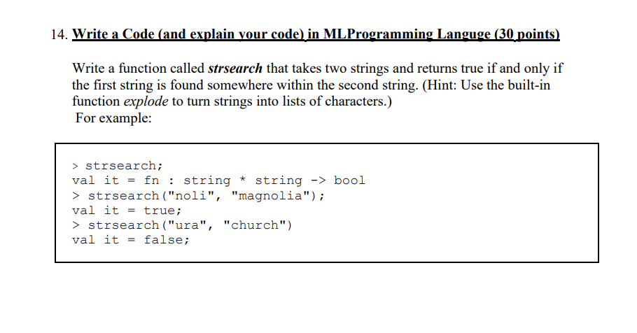 Solved Write A Code And Explain Your Code In Mlprogramming 6543