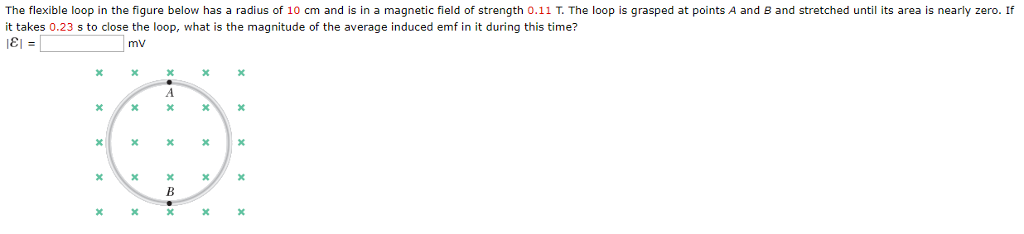 Solved The flexible loop in the figure below has a radius of | Chegg.com