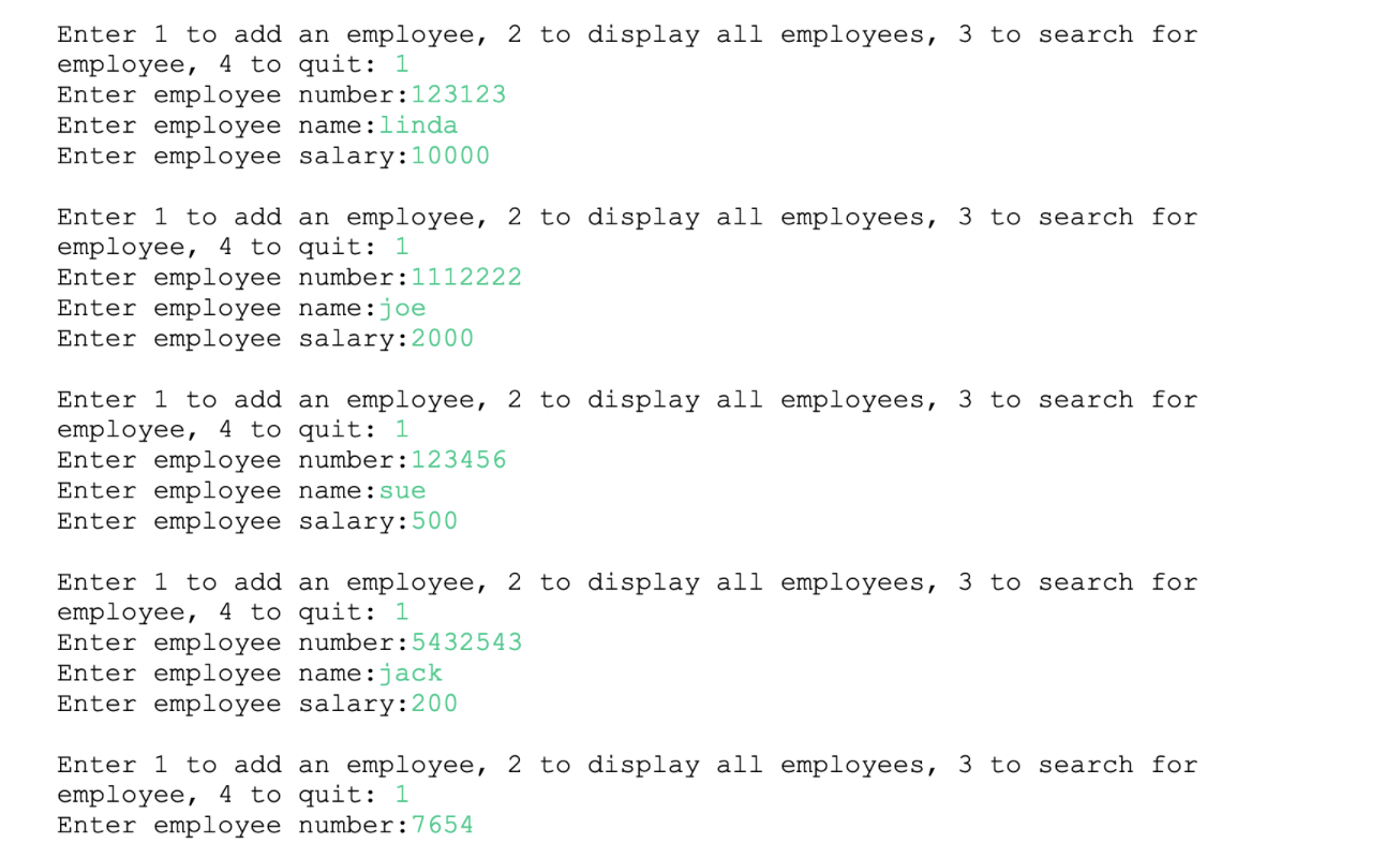 Solved Using Object Oriented Principles, write a program | Chegg.com