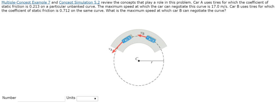 Solved Multiple-Concept Example 7 and Concept Simulation 5.2 | Chegg.com