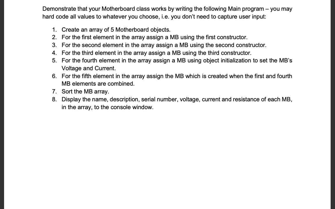 Solved Specifications: Breathe Well (PTY) LTD have contacted | Chegg.com