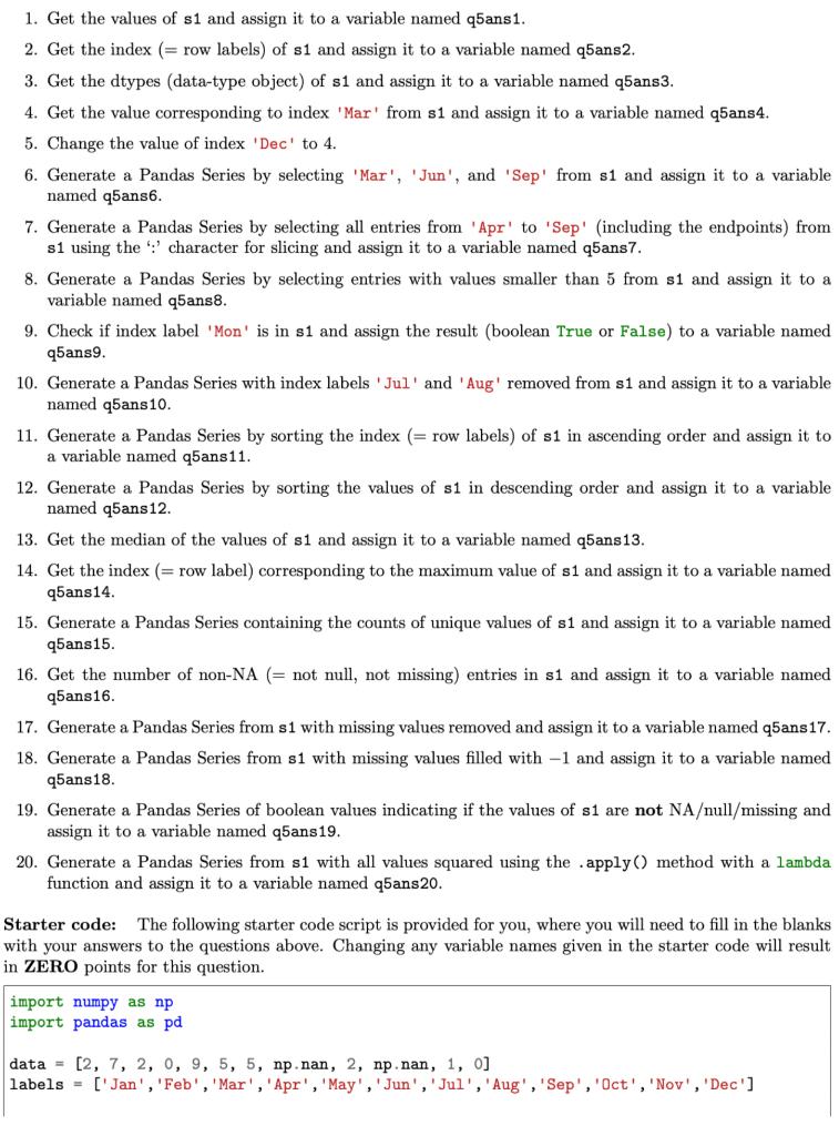 Solved Question 5 (2 points) You are given two Python lists | Chegg.com