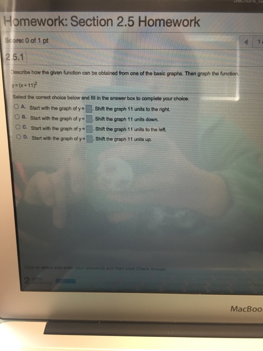 Solved Omework Section 2 5 Homework Score 0 Of 1 Pt 25 1