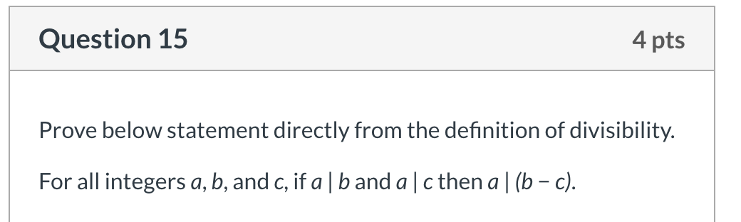 Solved Question 14 2 pts Rewrite the following statement | Chegg.com