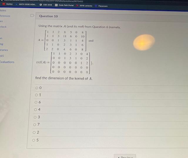 Solved MyMav MATH 330 HOM kwestion/3070462 Code Puth Portal | Chegg.com