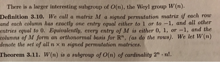 Solved C Let D(n) be the set of all n x n diagonal matrices | Chegg.com