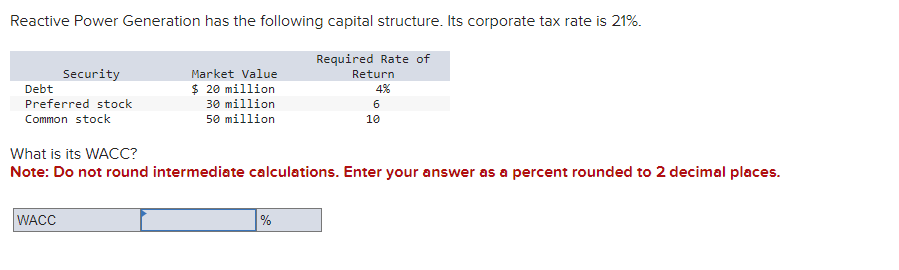 Solved Reactive Power Generation has the following capital | Chegg.com