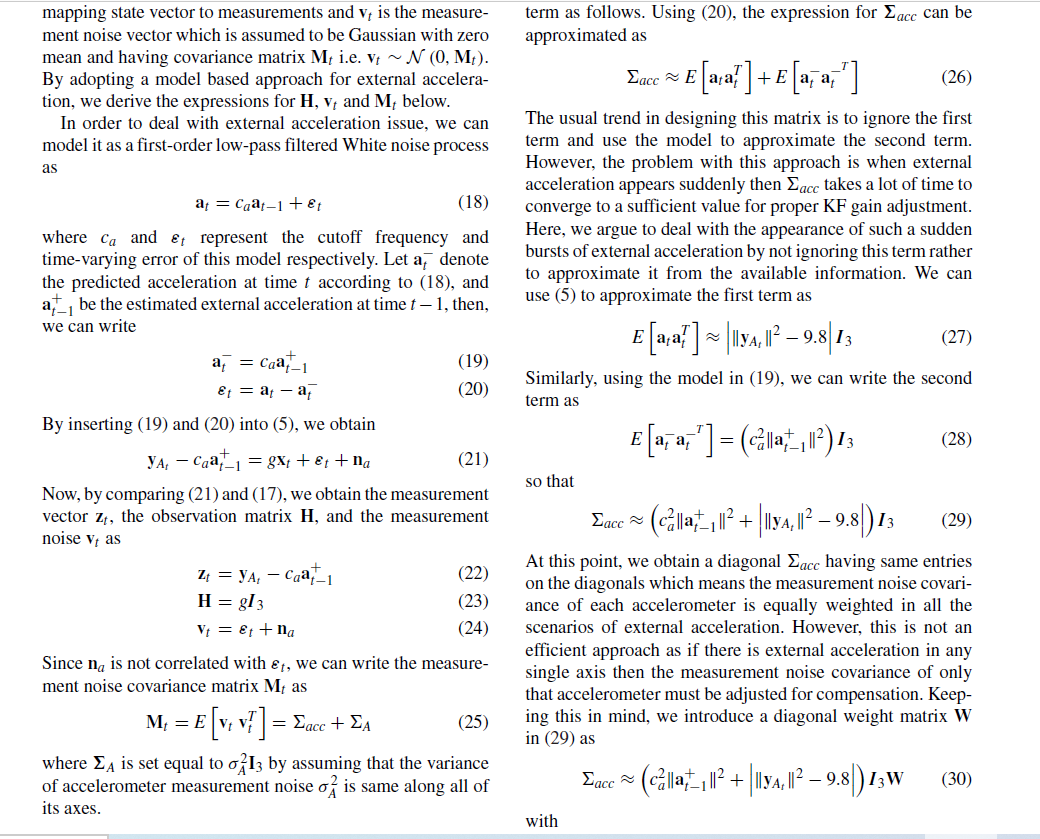 Cascaded Kalman Filtering Based Attitude And Gyro